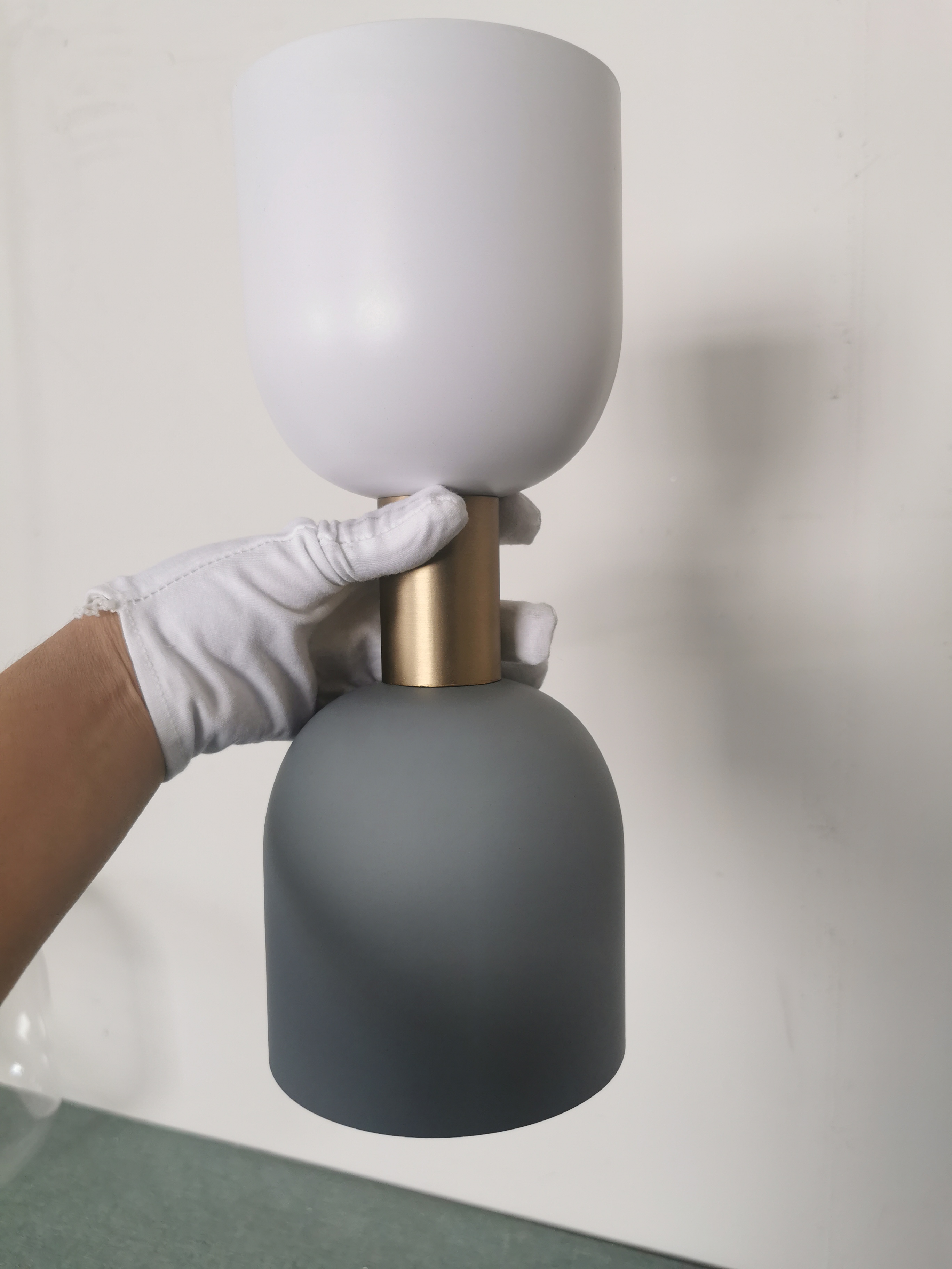 Decorative Cup Shape Iron White Grey Wall Lamp in Cafe (KIA-02W) - Buy ...